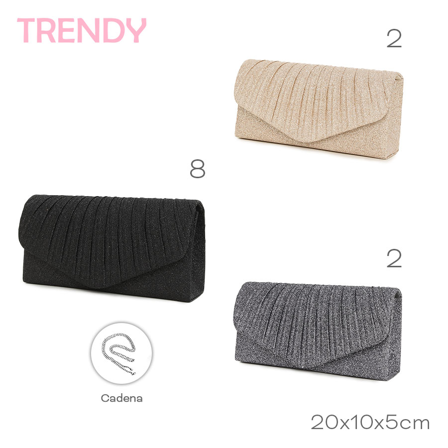 Cartera De Fiesta-TRENDY Importador Mayorista || El Paraíso de Paso