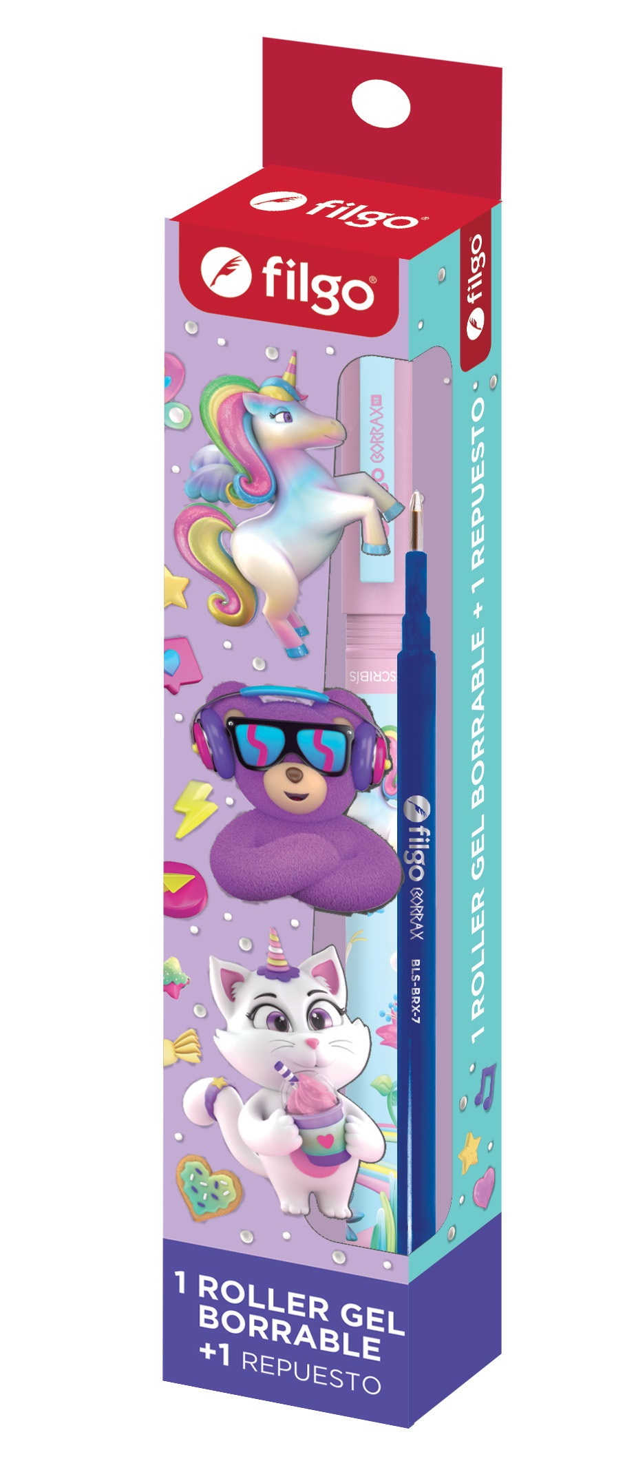 Mayorista de Roller gel borrable Borrax SE / Estuche x 1 fantasia I ...